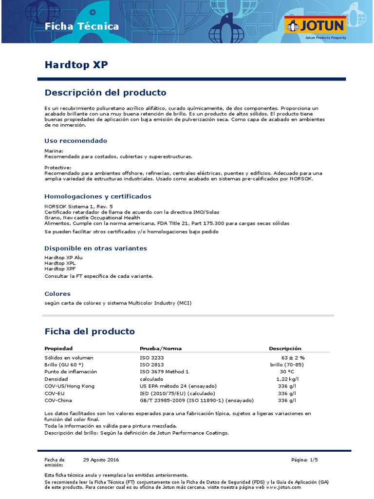 Hardtop XP (290816) PDF | PDF | Pintar | Pinturas