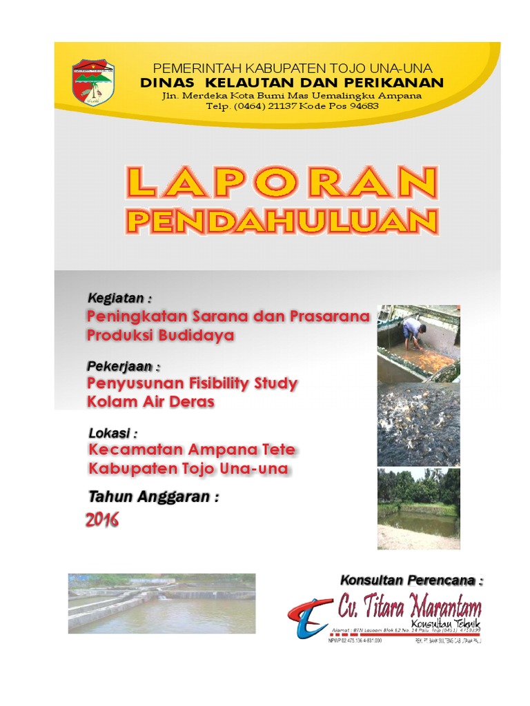 Cover Laporan Pendahuluan | PDF