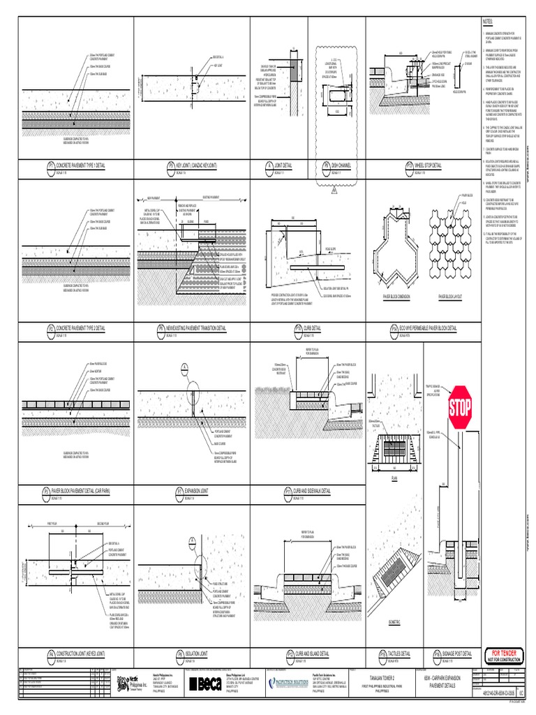 Sample Detail of Pavement | PDF | Road Surface | Road
