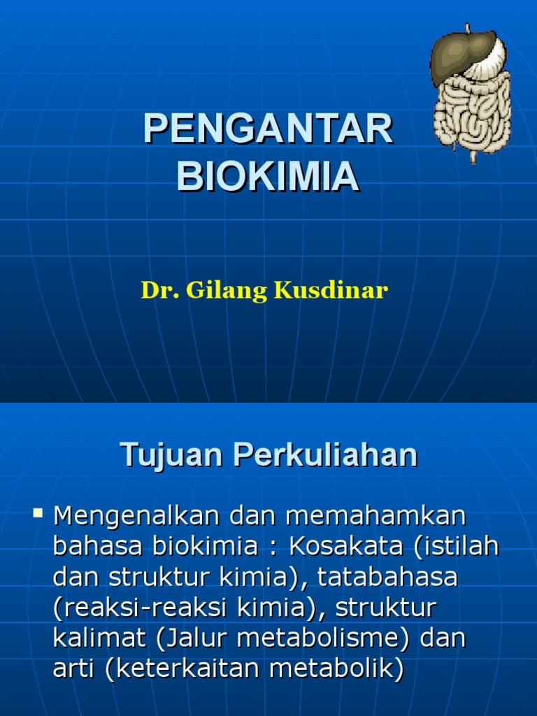 Pengantar Biokimia | PDF | Kesehatan Holistik