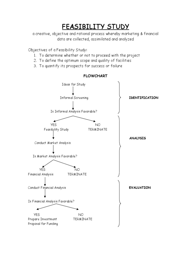 Feasibility Study: Flowchart