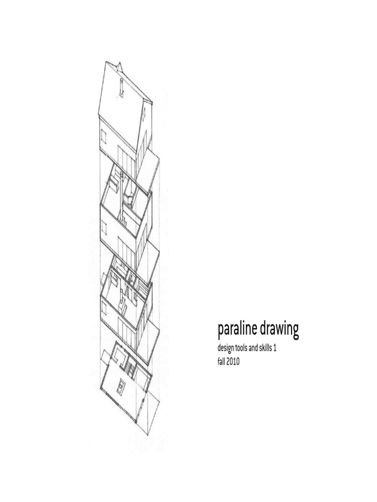 DTS - Paraline Drawing Lectures | PDF | Teaching Methods & Materials