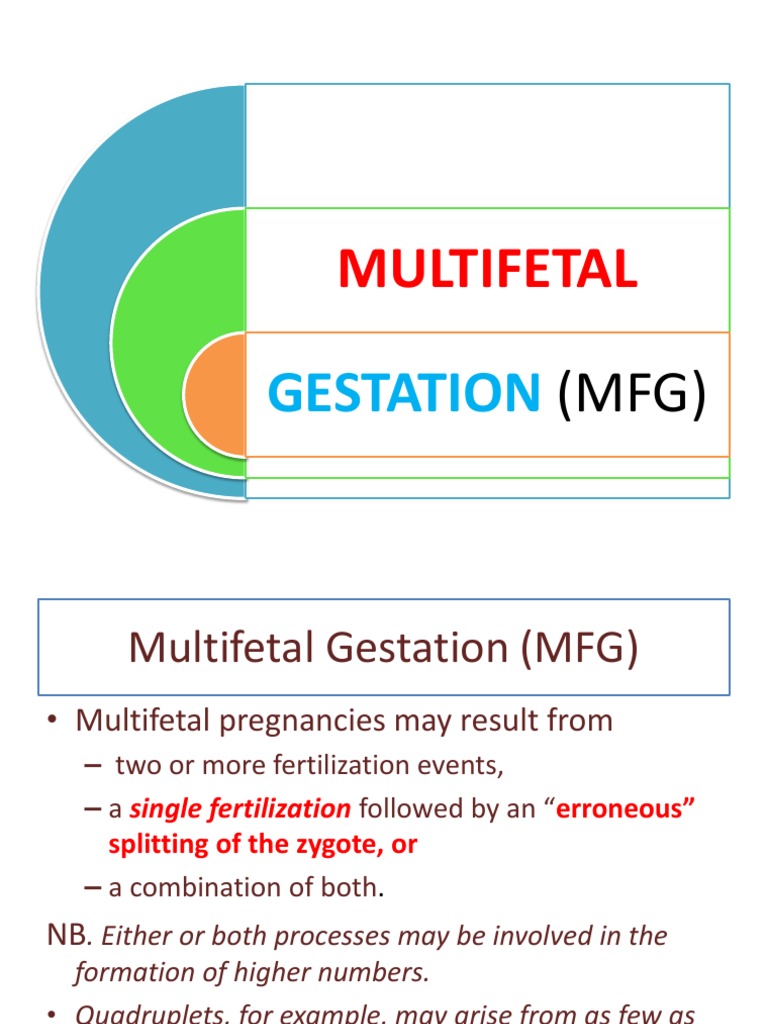 An In-Depth Review of Multifetal Gestation: Etiology, Types, Diagnosis, Maternal Physiology ...