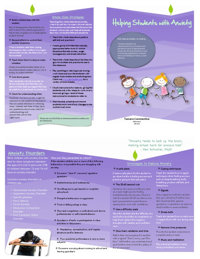 Pip Final Word Doc 3 | PDF | Anxiety Disorder | Coping (Psychology)