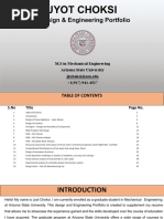 Mechanical Engineering Design Portfolio | PDF | Helicopter | Quadcopter