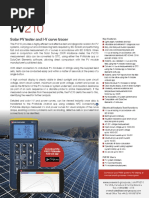 PV System Acceptance Test Report | PDF | Photovoltaics | Solar Panel