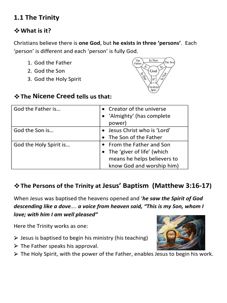 1 1 Trinity | PDF