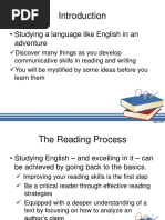 Reading and Writing 11 | PDF | Sentence (Linguistics) | Part Of Speech