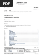 VW 60330 2009 12 e | PDF | Electrical Connector | Engineering Tolerance