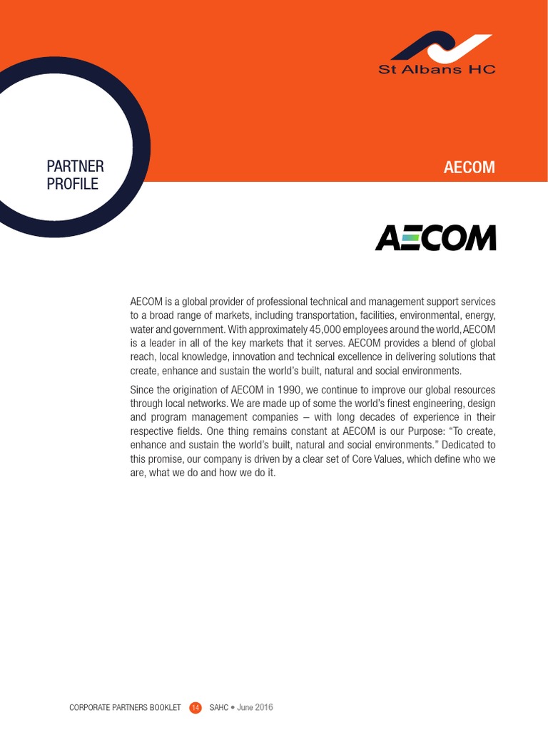 Aecom Profile | PDF