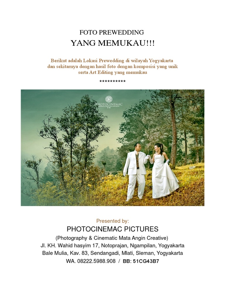 Foto Prewedding Jogja, PHOTOCINEMAC, 08222.5988.908 (WA:Tsel), Paket Foto Pre Wedding Jogja ...