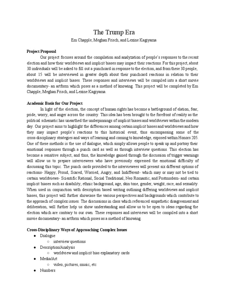 Finalproject | Download Free PDF | World View | Bias