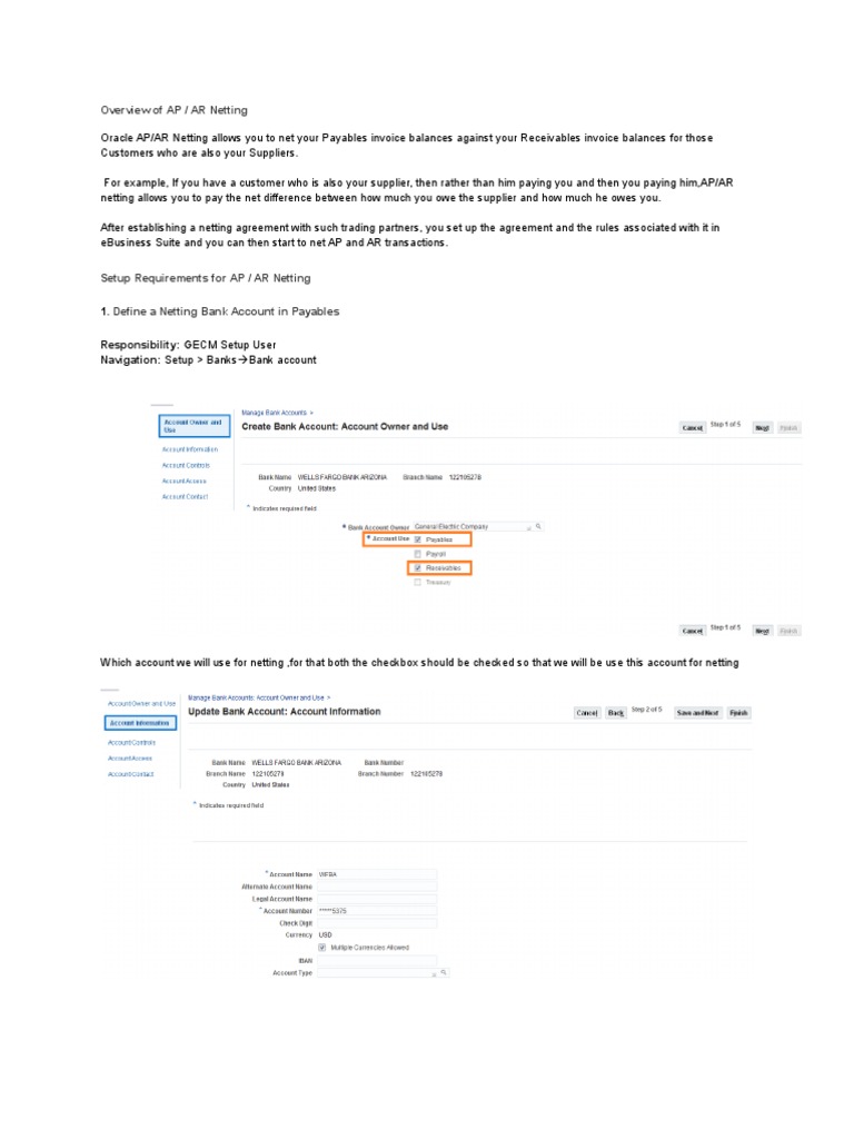 APAR Netting | PDF | Invoice | Receipt