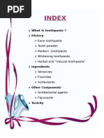 Analysis of Toothpaste - Chemistry Investigatory Project - Class 12 ...