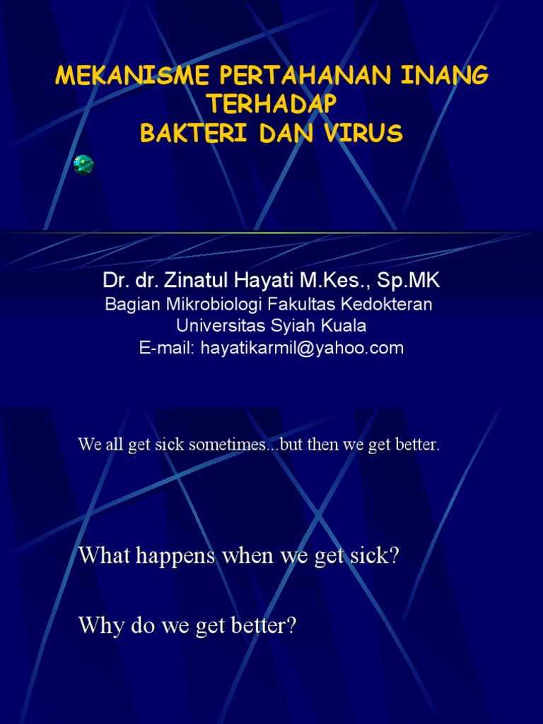 Mekanisme Pertahanan Inang THD Bakteri Dan Virus | PDF