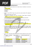 Soal Dan Jawaban Olimpide Biologi Sma 2023 | PDF | Kesehatan Holistik | Sains & Matematika