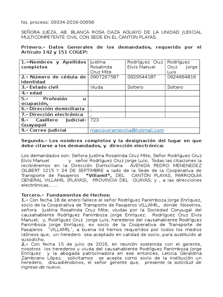 Modelo, Nuevo Formato de Denuncia | PDF | Evidencia (ley) | Caso de ley