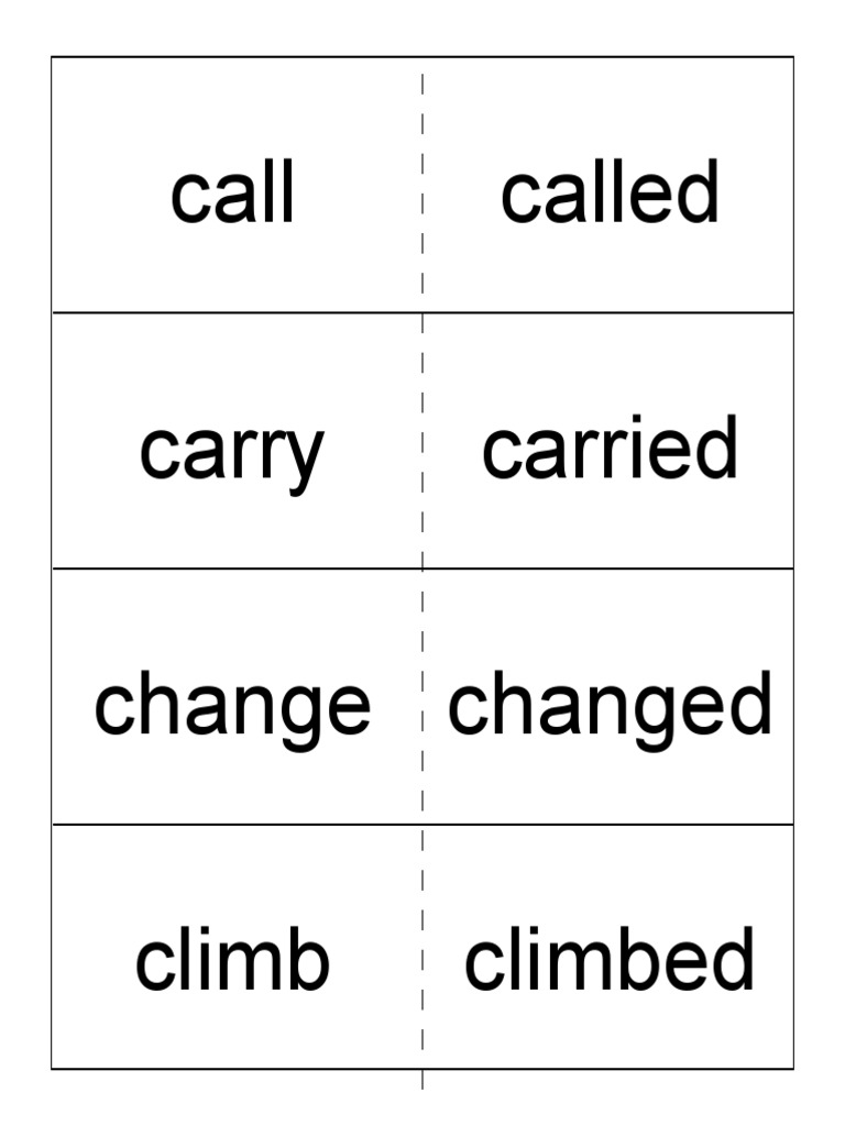 FlashCards YLE, MOVERS | PDF