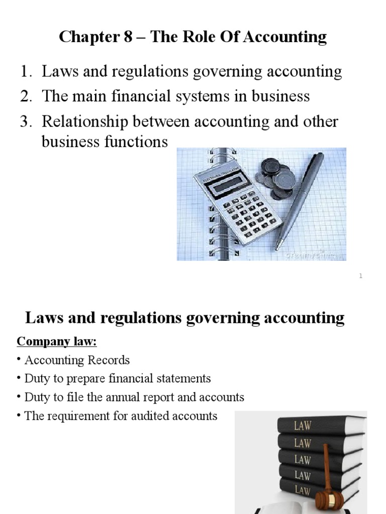 Accounting Laws and Systems | PDF | International Financial Reporting ...