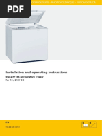 Isotherm Cruise Manual | PDF | Refrigerator | Thermostat