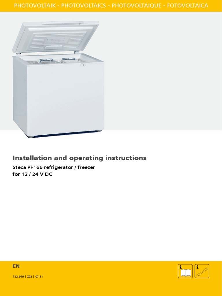 Steca PF 166 Instruction en | PDF