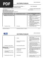 JHA - General Electrical Work | PDF | Risk | Personal Protective Equipment