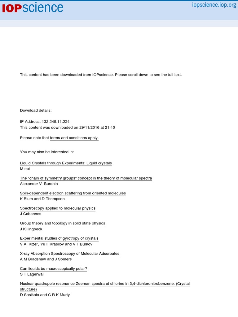 Quantum Chemistry A Concise Introduction For Students | PDF | Wave ...