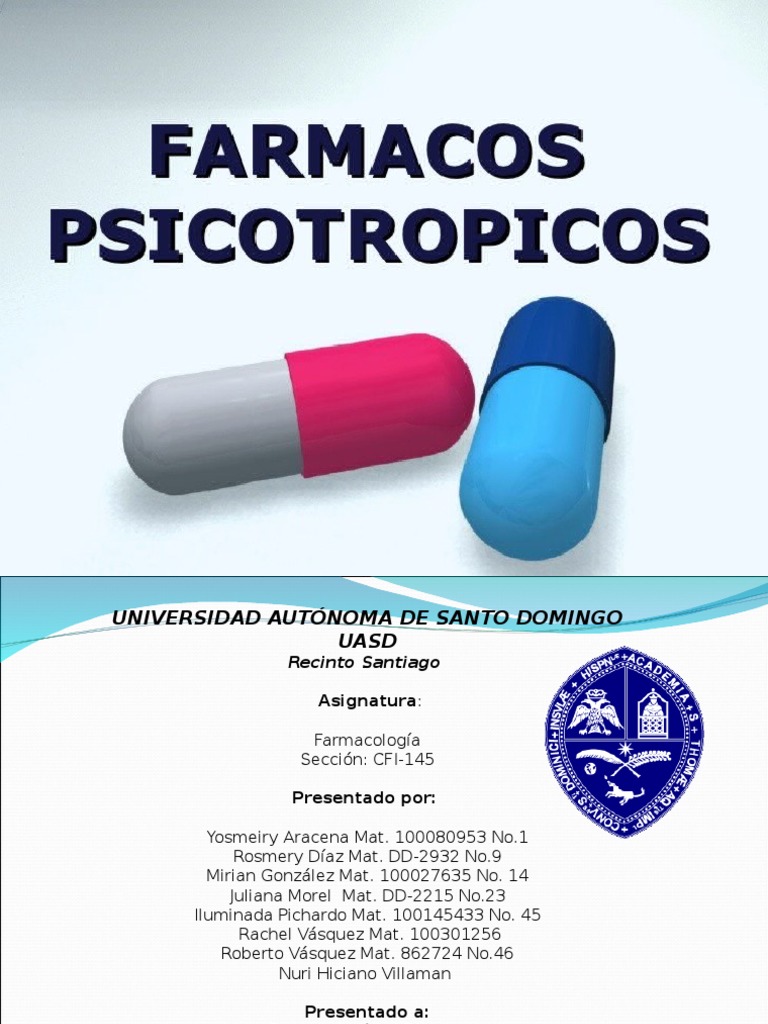 Fármacos Psicotrópicos | Antipsicótico | Química medicinal
