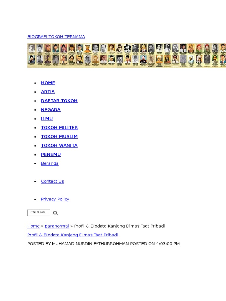 Biografi Tokoh Ternama Pdf