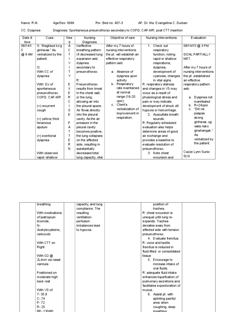 Oxygenation - NCP | PDF | Respiratory System | Lung