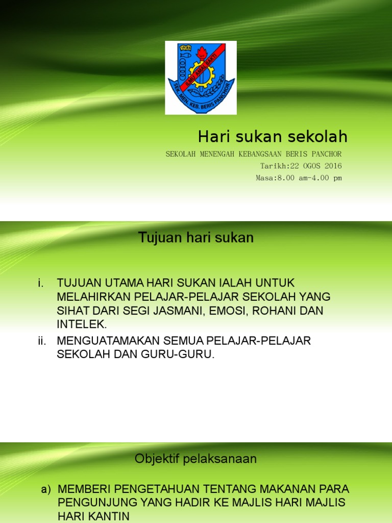 Hari Sukan Pdf