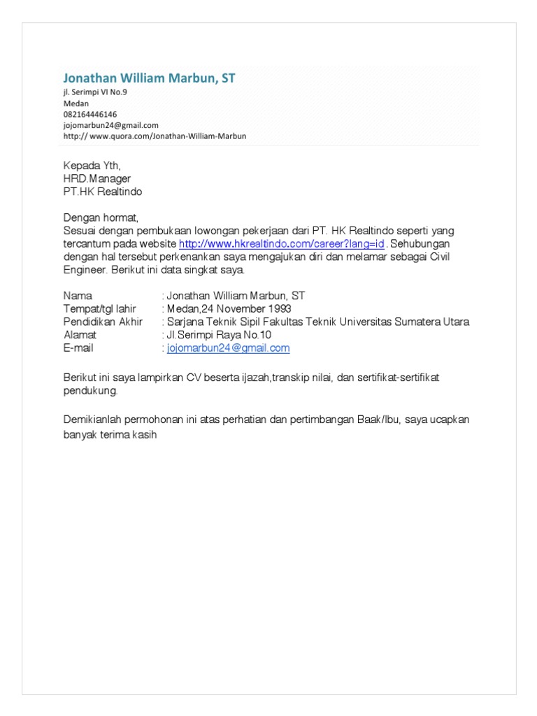 Cover Letter For Functional Resume | PDF | Business | Finance & Money ...