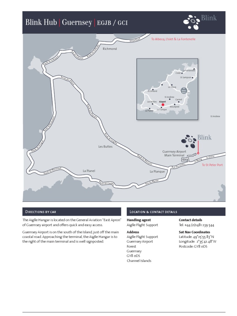 Blink Hub Map Guernsey | PDF | Guernsey | Nature