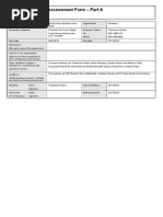 Risk Assessment Form Brompton Boxing Gym | PDF | Radiation | Risk