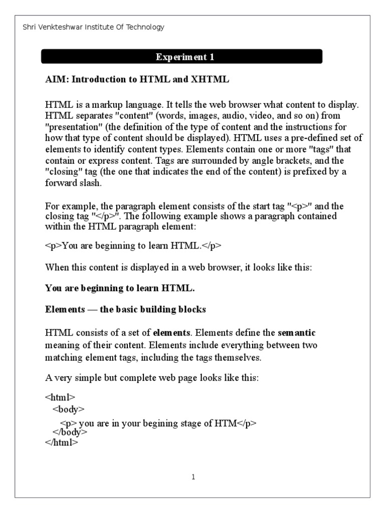 Web Technology | PDF | Ajax (Programming) | Xhtml