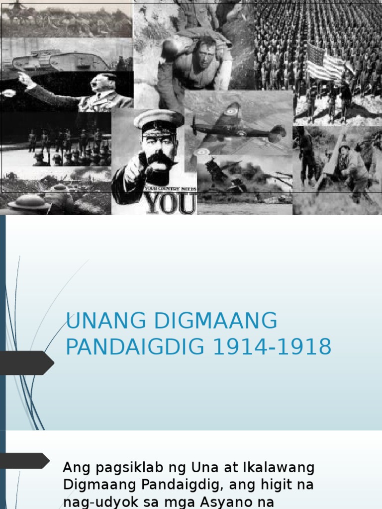 Unang Digmaan | PDF