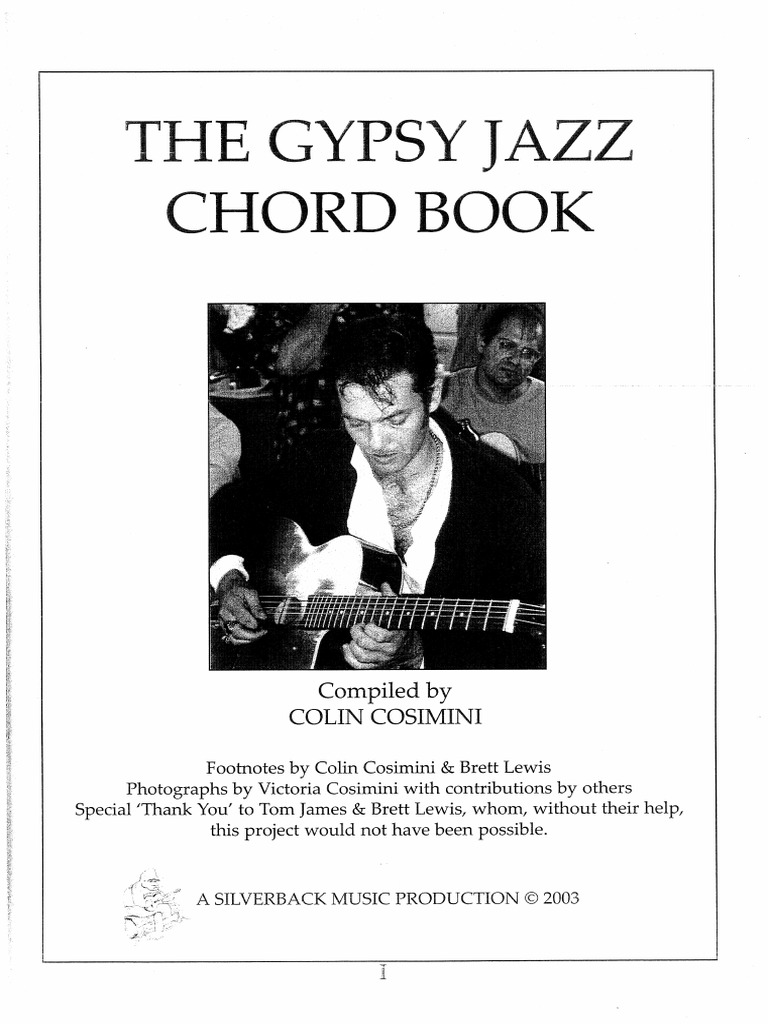 Colin Cosimini - The Gypsy Jazz Chord Book Vol.1 PDF | PDF