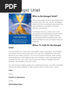 Comprehensive List of Angel Names | PDF | Archangel | Angel