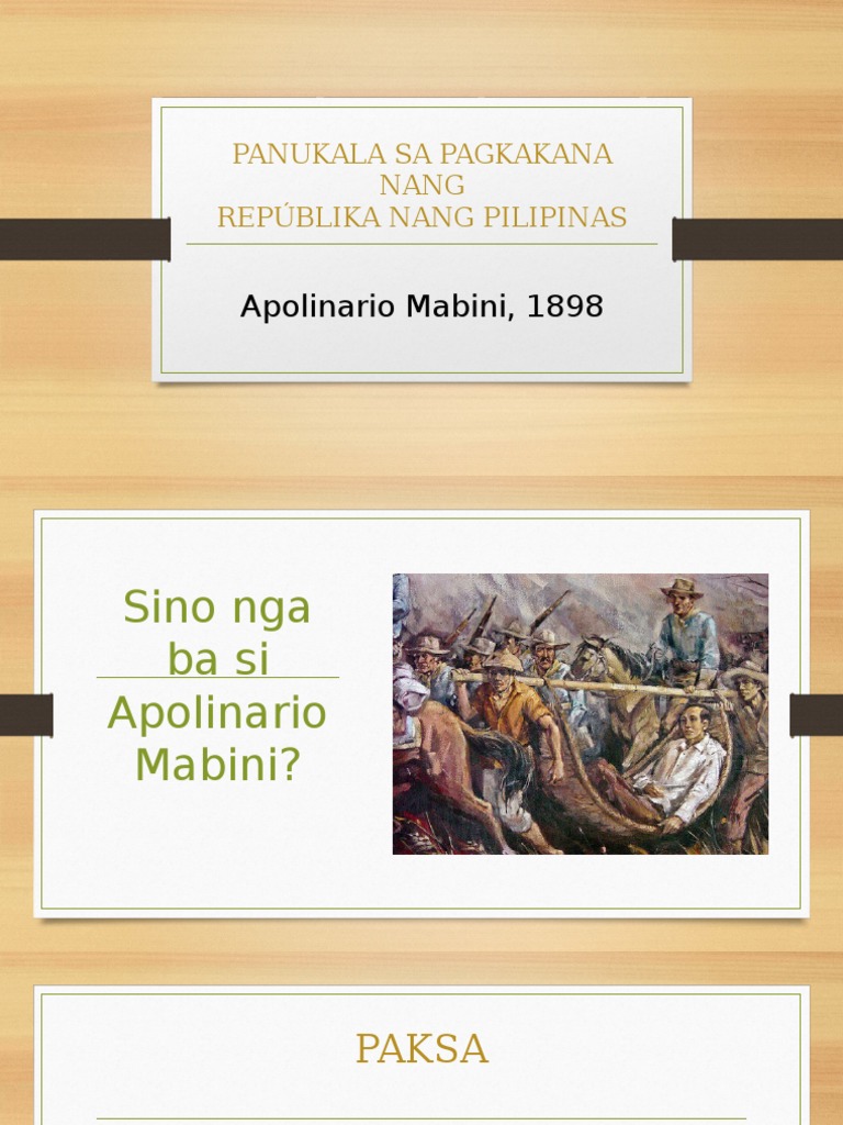 Panukala Sa Pagkakana | PDF