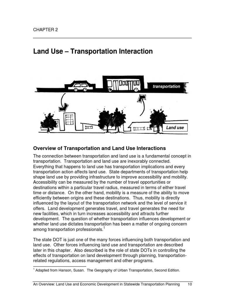 Land Use and Transport | PDF | Urban Sprawl | Economic Development