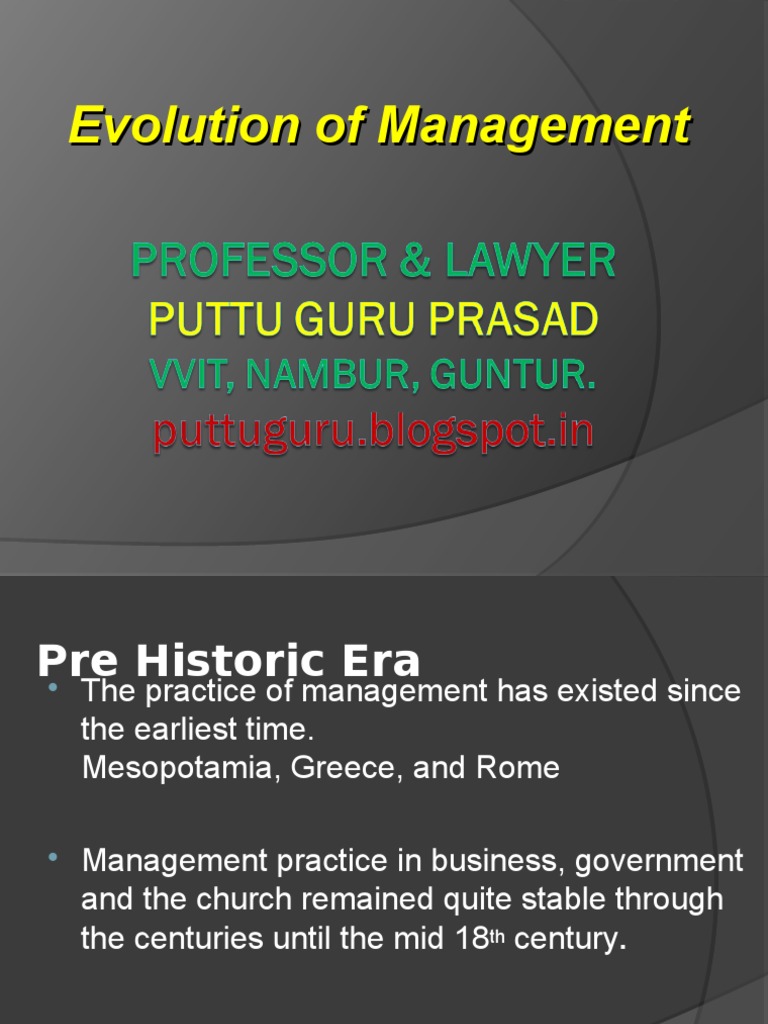 Evolution of Management Science | PDF | Motivation | Motivational