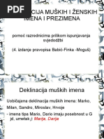 Primjer Dopisa | PDF