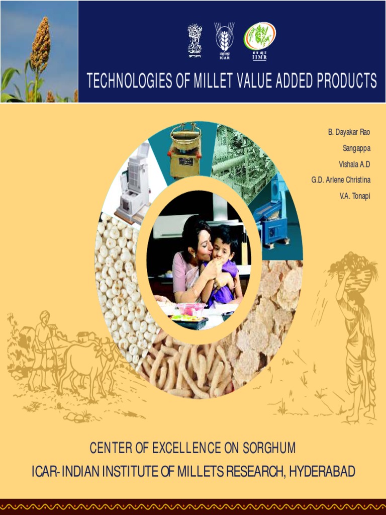 Technologies of Millet Value Added Products | PDF | Breads | Pasta