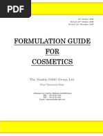 Free Cosmetic Formulas Guide | PDF | Cosmetics | Sunscreen