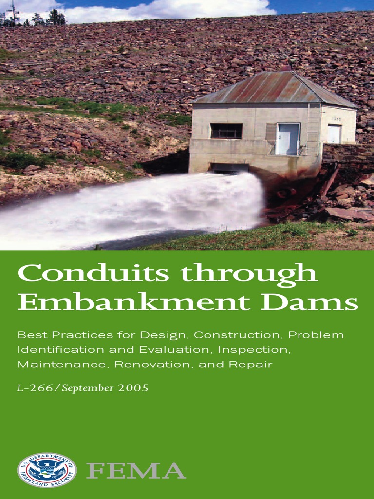 Conduits Through Embankment Dams | PDF | Dam | Levee