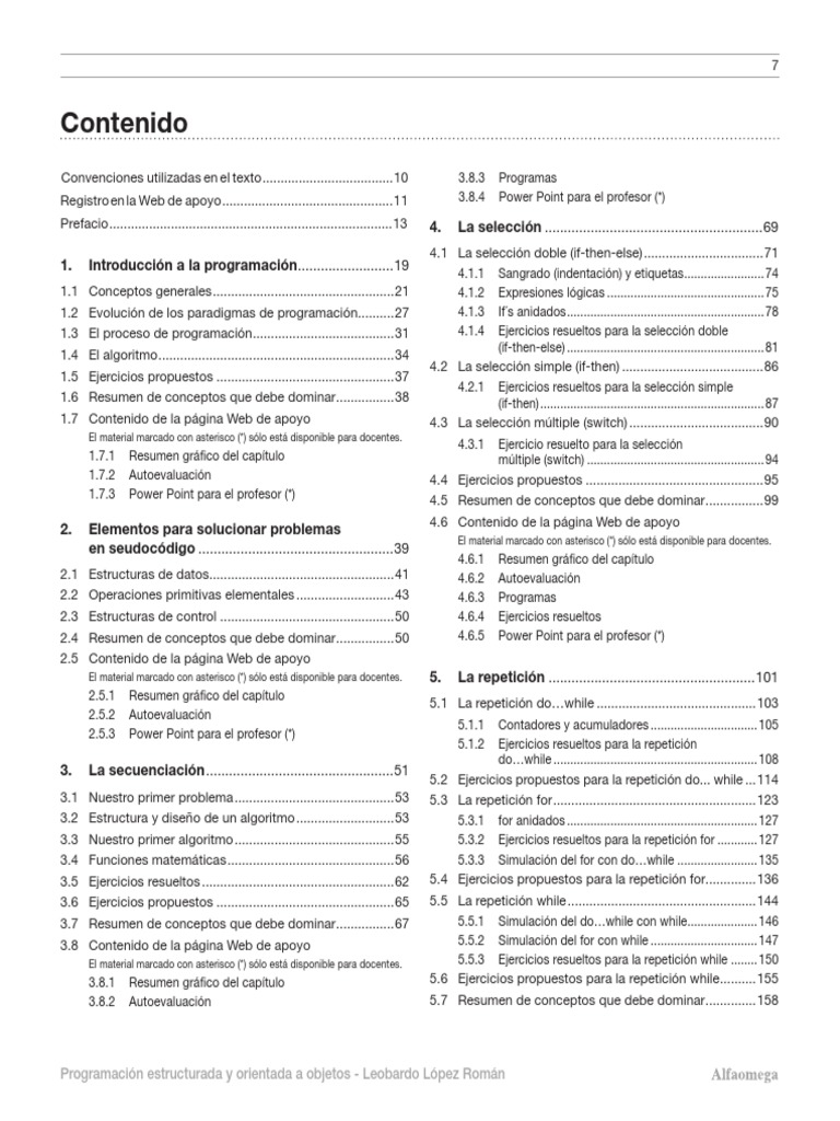 Programacion Estructurada 3ra Ed Lopez | PDF | Red mundial | Internet y web