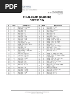 KMF - 1300 (Answer Sheet) | PDF