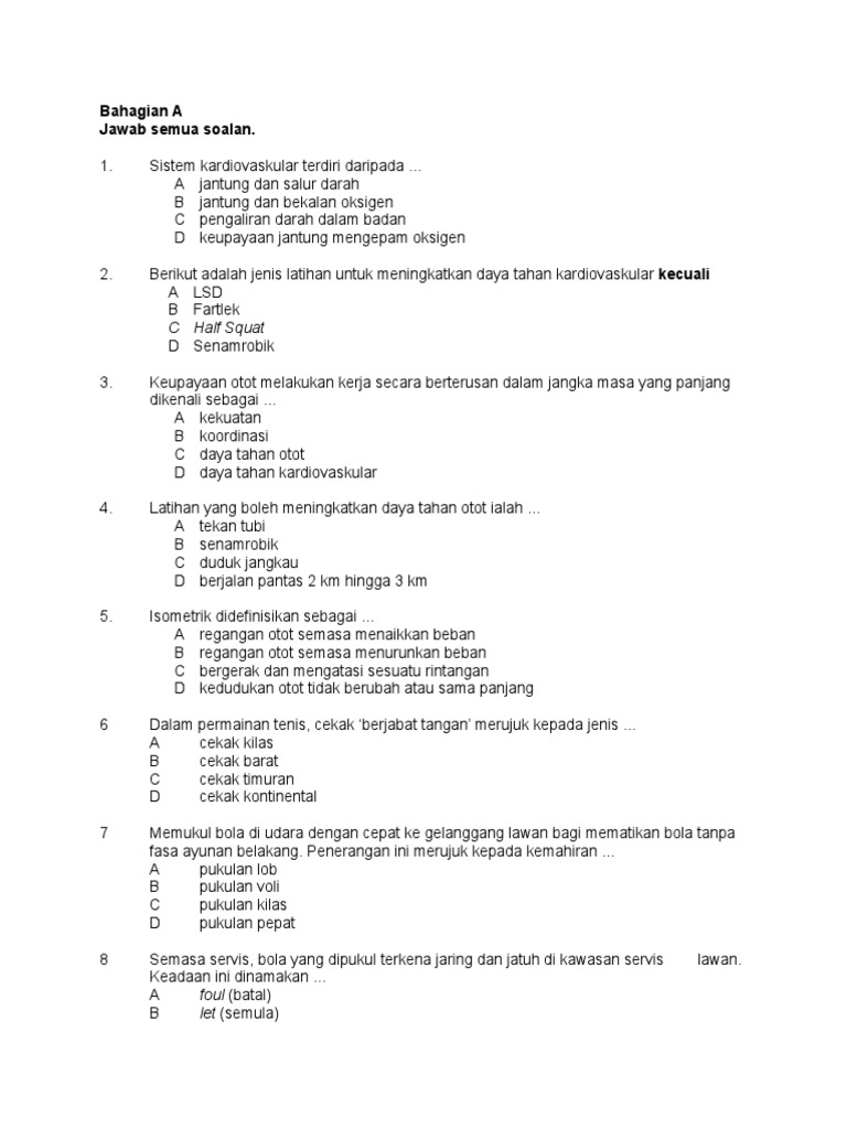 PJPK Tingkatan 4 | PDF
