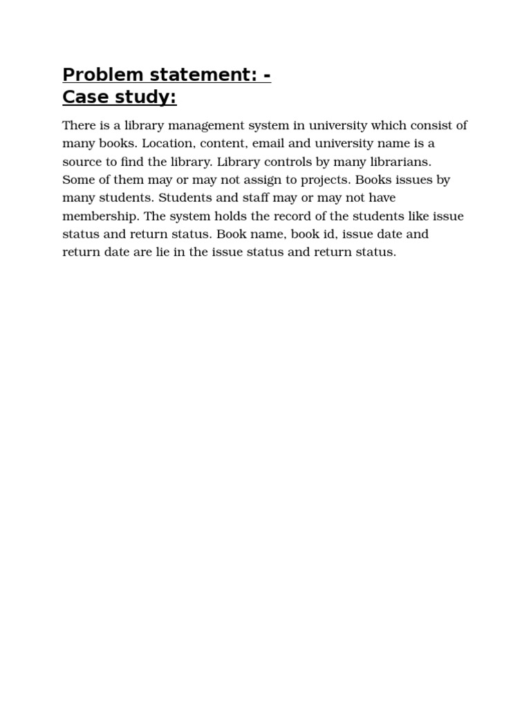 Library Management System | PDF
