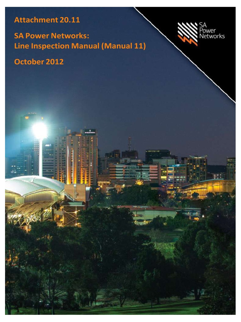 SAPN - 20.11 PUBLIC - SAPN Line Inspection Manual (Manual 11) B | PDF ...